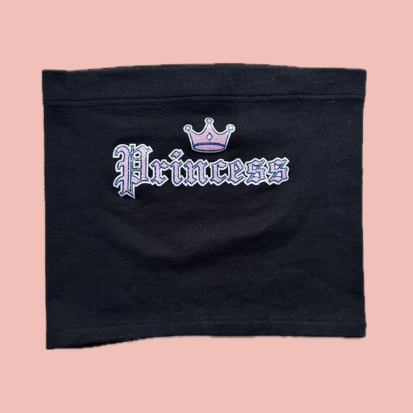 Tops | Vintage Y2k Princess Tube Top Made In The Usa Original Y2k Glam ...